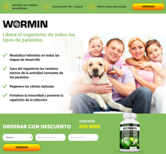 Wormin : Cápsula, Reseñas, Funciona, Precio, Beneficios, Comprar!!