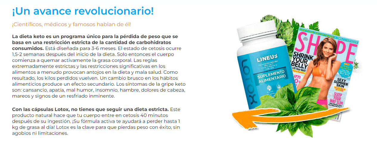 Lotox : Cápsula, Reseñas, Precio, Original, Beneficios, Obras, Comprar