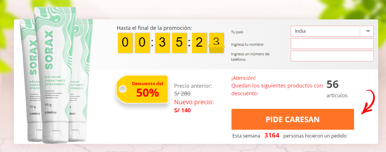 Sorax : Crema, Reseñas, Precio, Ingredientes, Obras, Original, Comprar