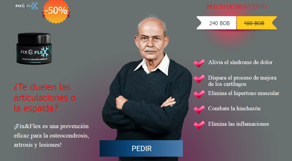 Fix&Flex : Crema, Reseñas, Precio, Funciona, Beneficios, Comprar