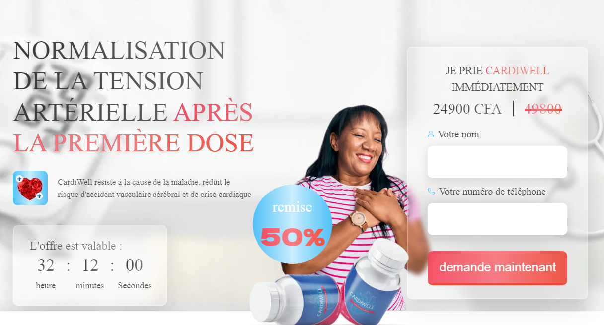 CardiWell: Capsule, Commentaires, Prix, œuvres, Ingrédients, Acheter