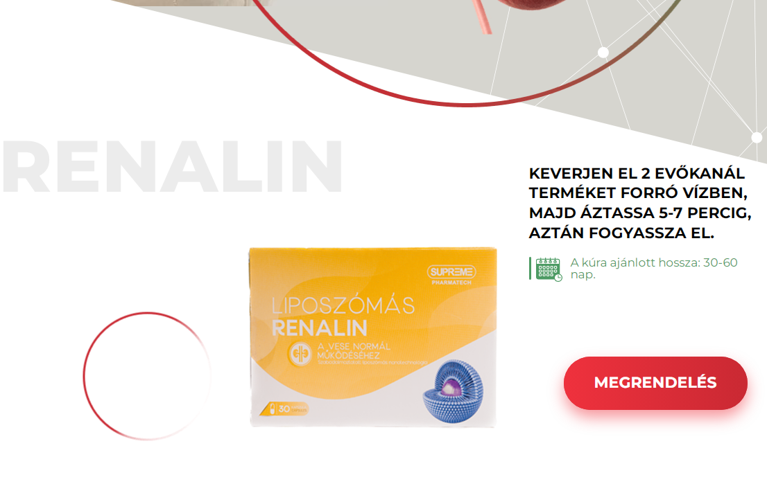 Renalin : Kapszula,vélemények, előnyök-Ár-hogyan kell dolgozni-Hungary
